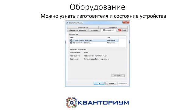 Алексей Гниловский (IT-Квантум). Настройка средств ввода-вывода.