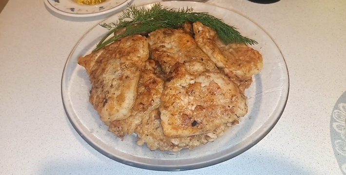 Отбивная из куриной грудки в кляре. Домашние просят приготовить ещё раз!.mp4