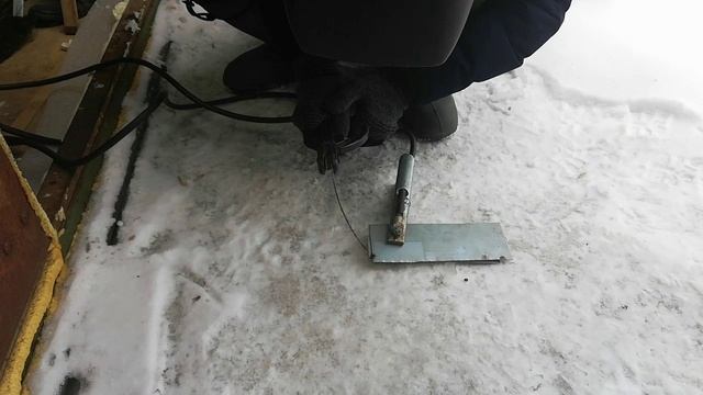 Самодельные электроды, эксперимент