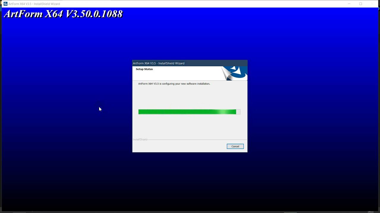 ArtForm 3.5-1088.  Установка с последующей заменой файлов