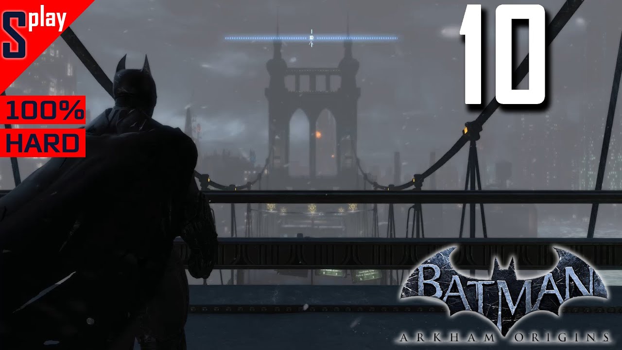 Batman Arkham Origins на 100% (HARD)- [10] - Доп задания (s-play, splay)