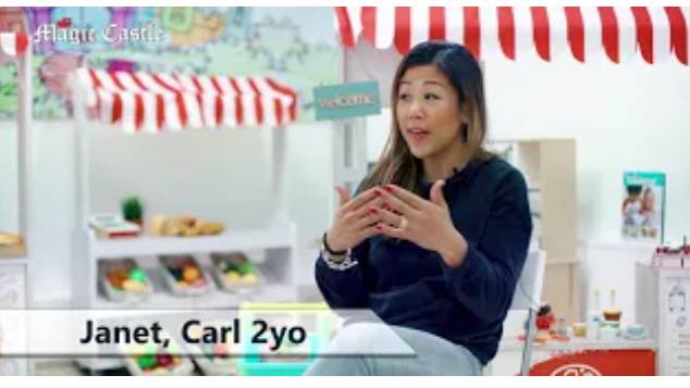 MAGIC CASTLE PARENTS Janet, Carl 2yo