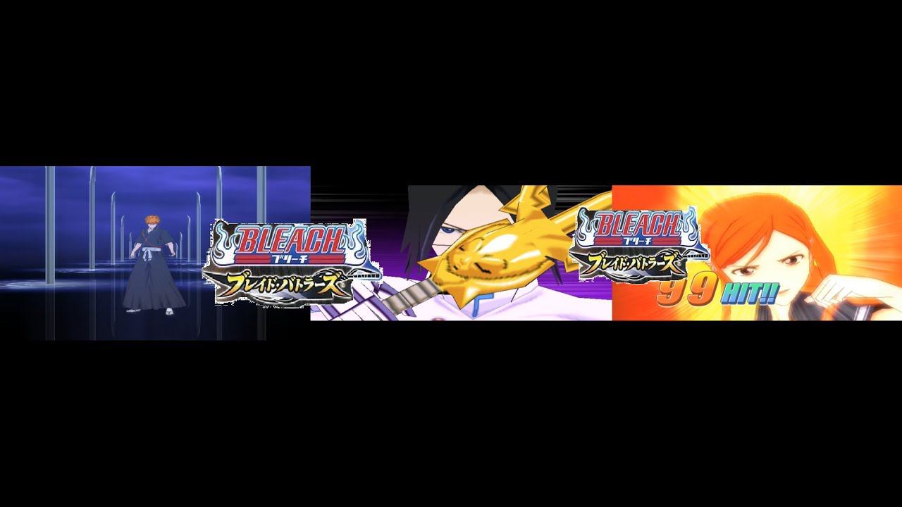 Bleach: Blade Battlers (PS2) Ichigo, Uryū & Orihime Gameplay (Cinematic Secret Special)