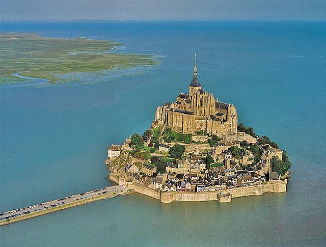 Франция. Аббатство Мон Сен-Мишель.