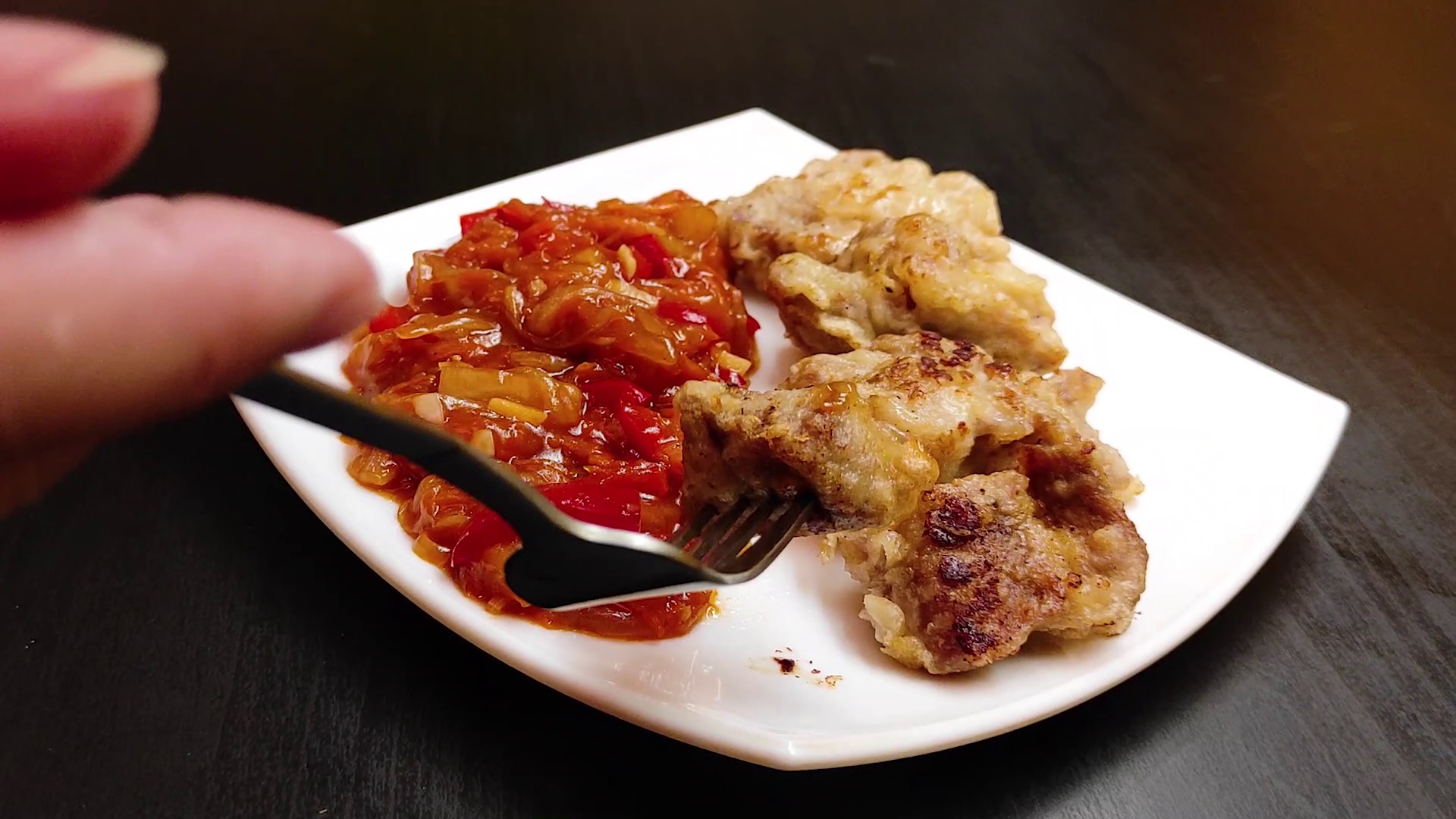 Габаджоу в кисло-сладком соусе