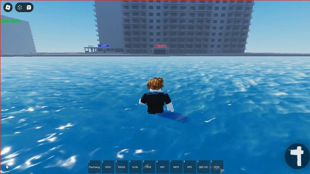 ROBLOX RUSSIAN BOY - Сборка локации - 4 часть - Пожарный водоём