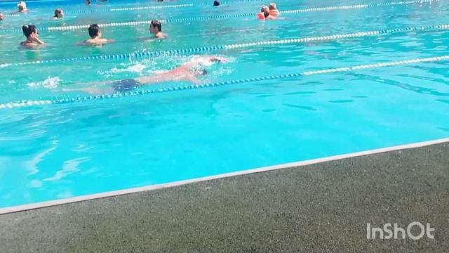 Плавание как Физкультура для Здоровья в Открытом Бассейне в Ахунах города Пенза 07 августа 2022 г.