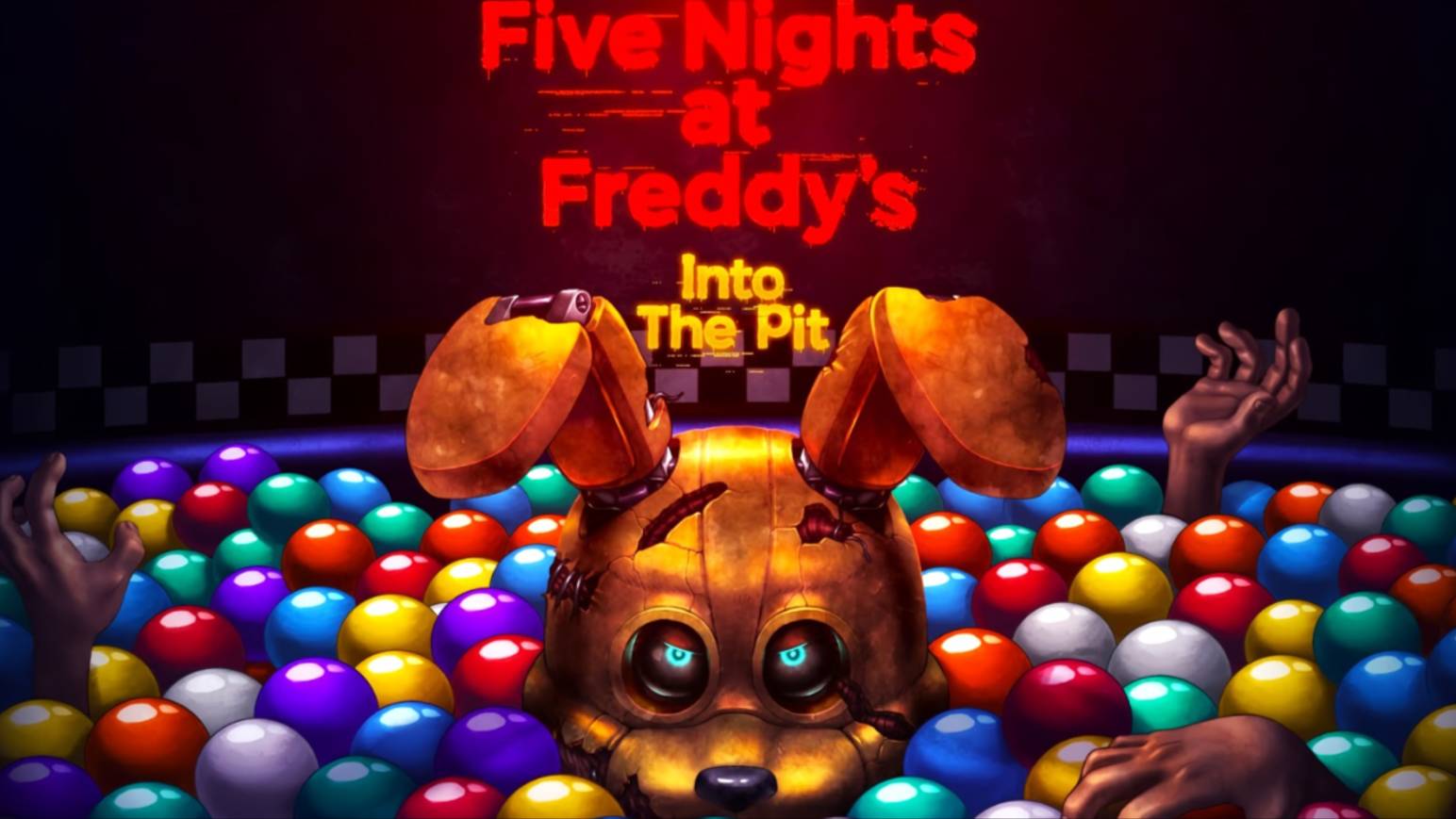 Спасаемcя от Чики во FNAF Into the pit #5