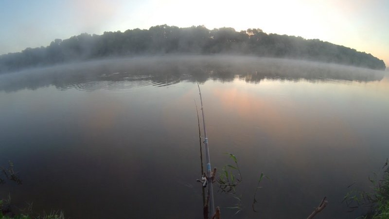 Ушел - "ПОДЛЕЦ". Рыбалка началась не удачно... Рыбалка на Оке.