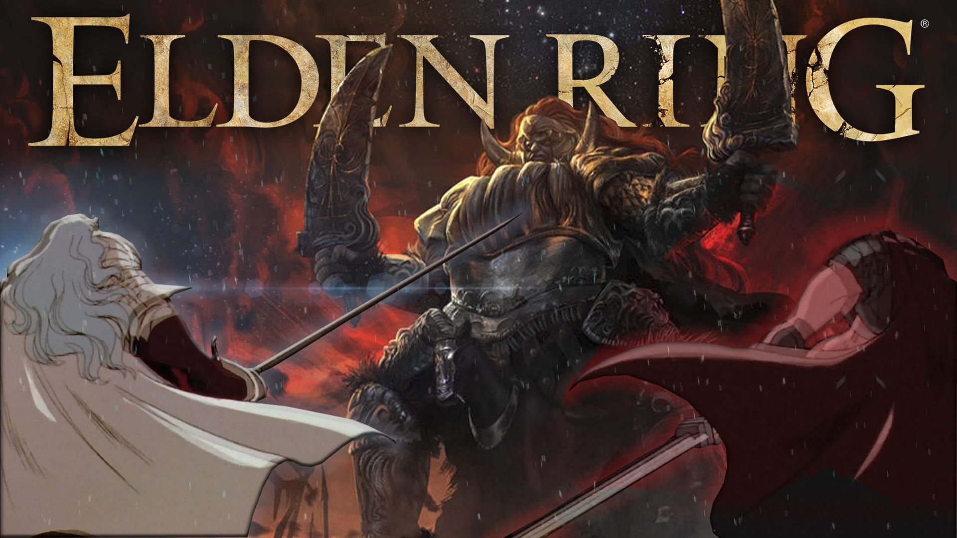 Гриффит и Гатс против Радана. Нарезка Elden Ring #4