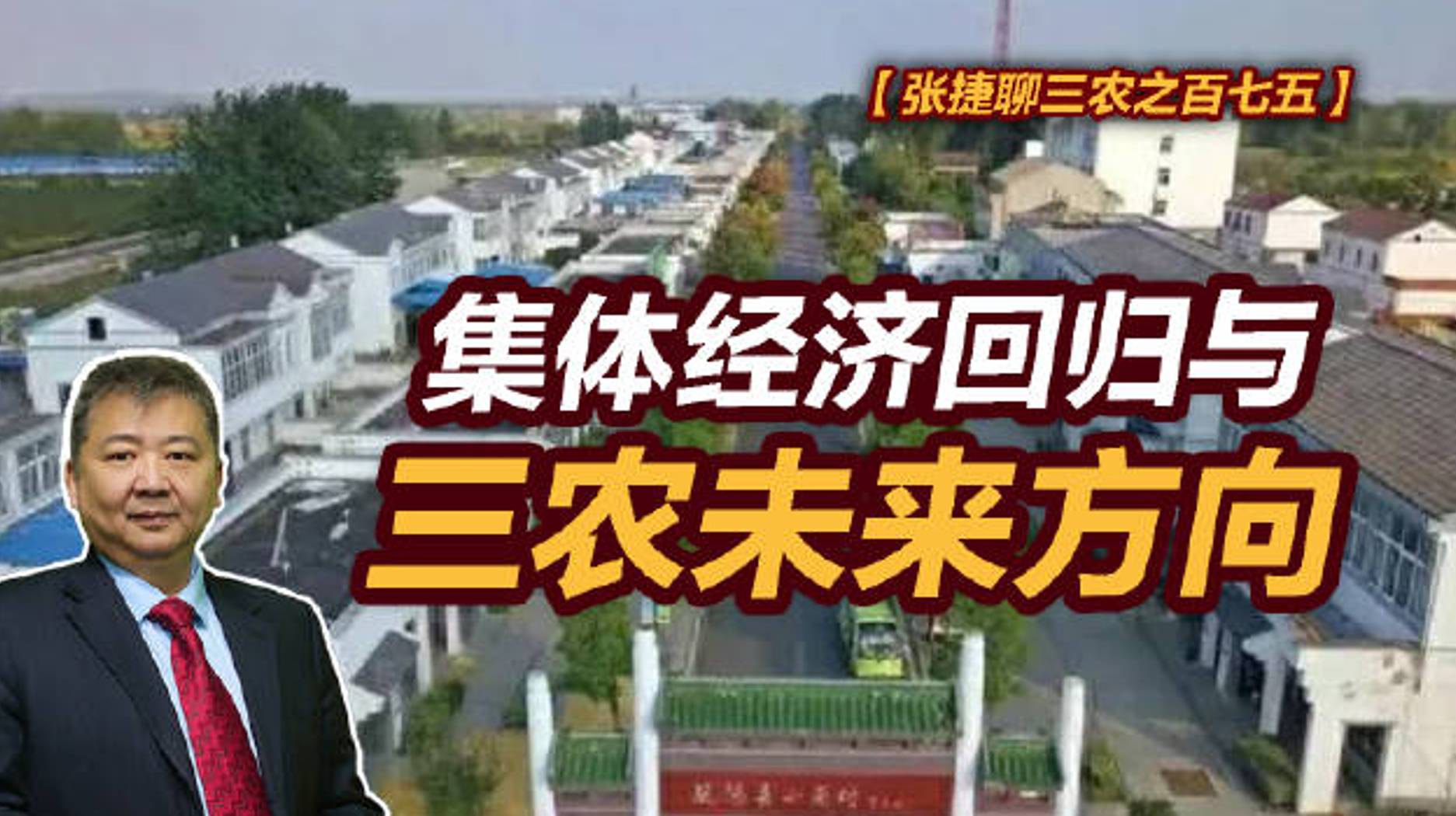 【张捷聊三农之百七五】集体经济回归与三农未来方向（聊公知温铁军）