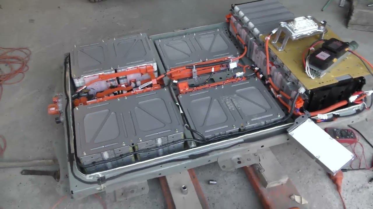 балансировка ввб nissan leaf aze0 2017г после разбега одной банки