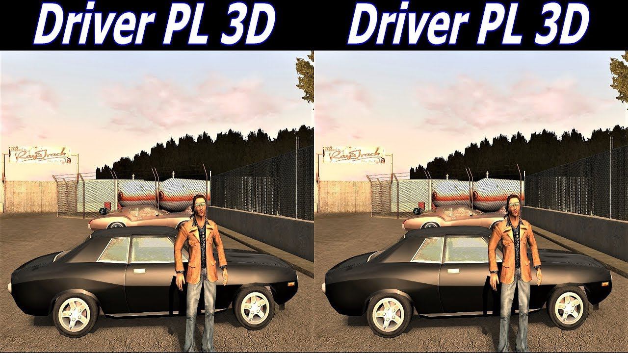 Driver  Parallel Lines 3D video SBS VR box google cardboard