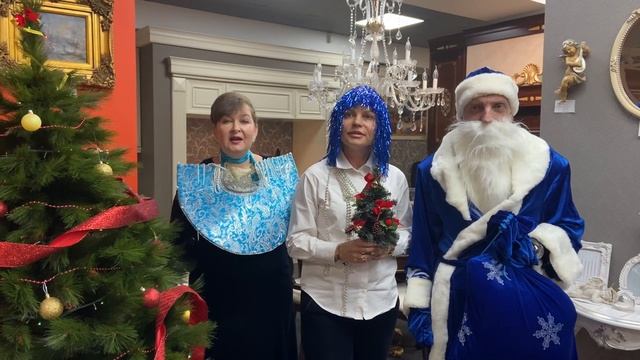 Новогоднее поздравление, салон в ТЦ _Миллениум_, Ростов-на-Дону.mp4