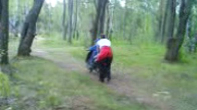 Саня катает мелкого