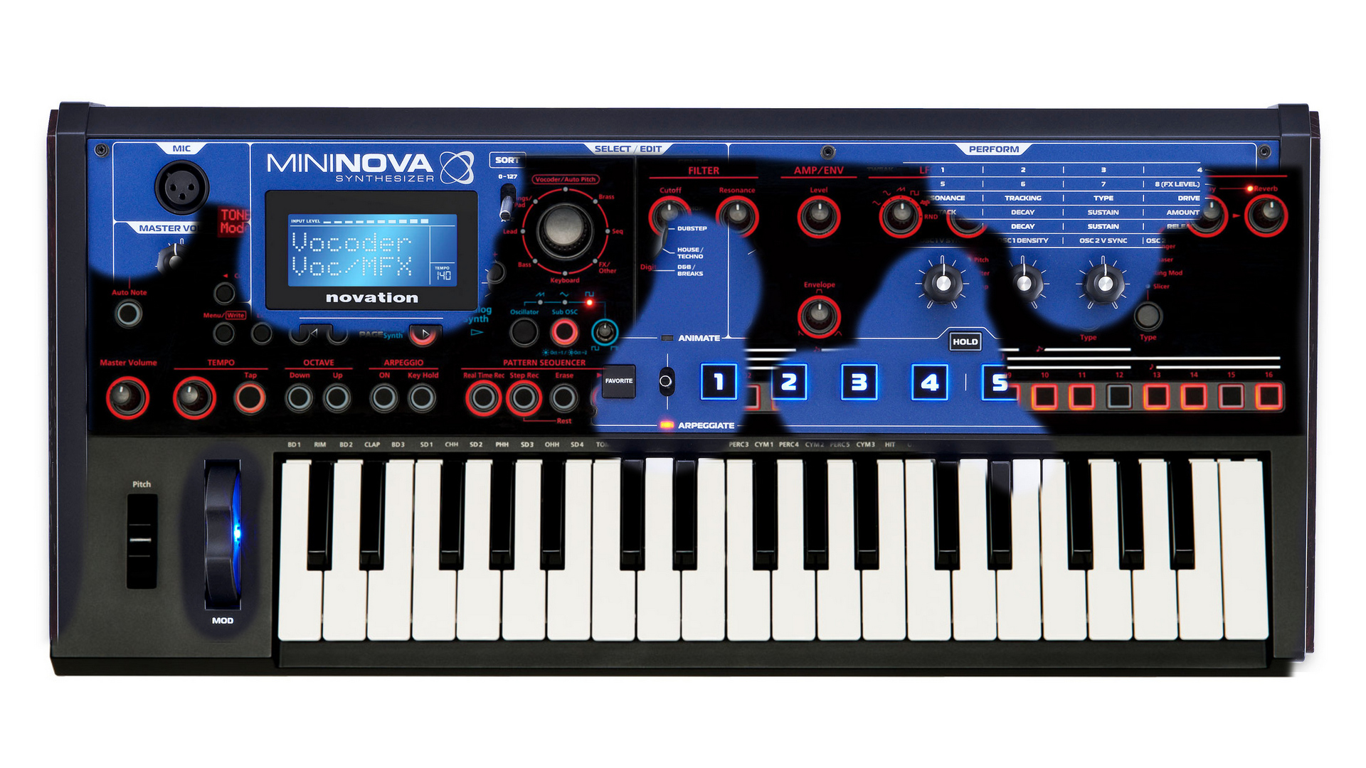 Novation MiniNova vs. Roland JD-Xi. Часть 3