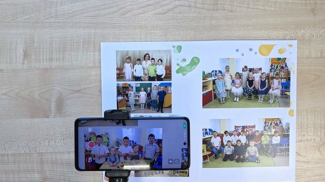 Живой выпускной альбом для детского сада