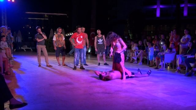 Турция. Мармарис. Отель Ideal Prime Beach. Часть 20 - Последний день.Вечерняя анимация