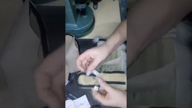 Меховые варежки МК. Часть 2.mp4