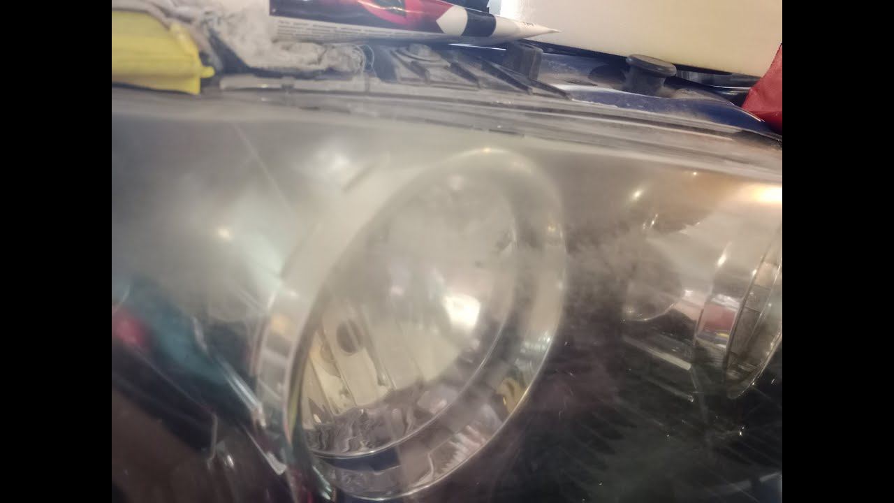 полировка фар