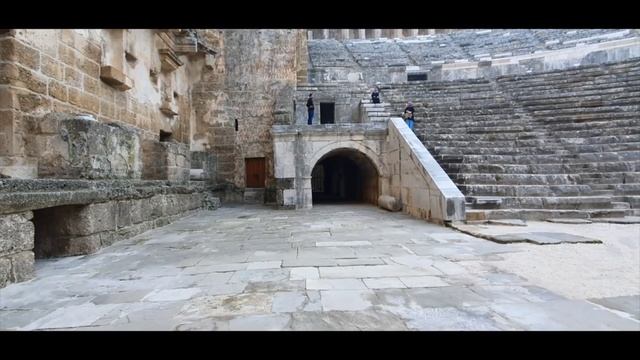 Аспендос древний город в Серик Римский театр Сиде Анталия Турция Aspendos Serik Antalya
