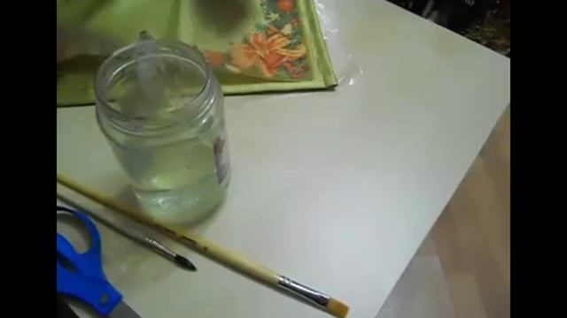 ? Новогодняя скатерть декупаж