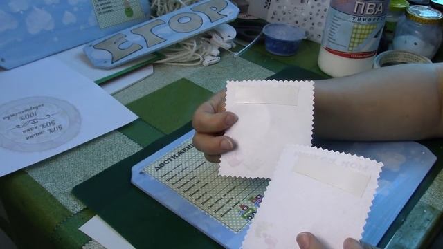 Панно коллаж для новорожденного своими руками ХоббиМаркет