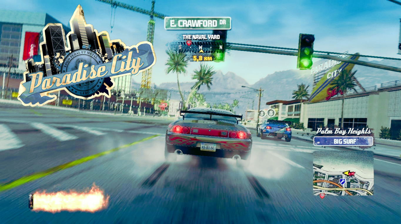 Burnout Paradise.Гонка.Прохождение.ПК(PC).