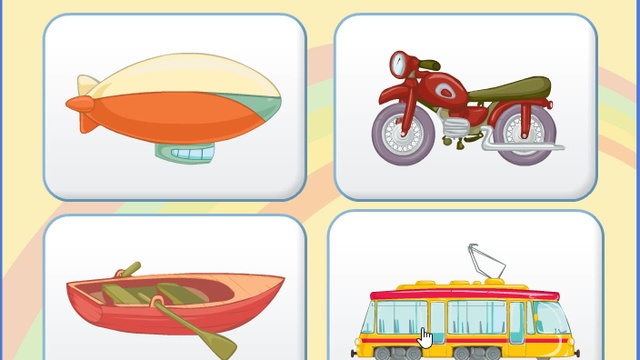 Машинки. Развивающий мультик про транспорт.