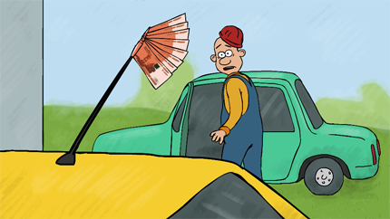 Рекламный Мультфильм для ТВ "НадоКарс" (под ключ / полный цикл производства)