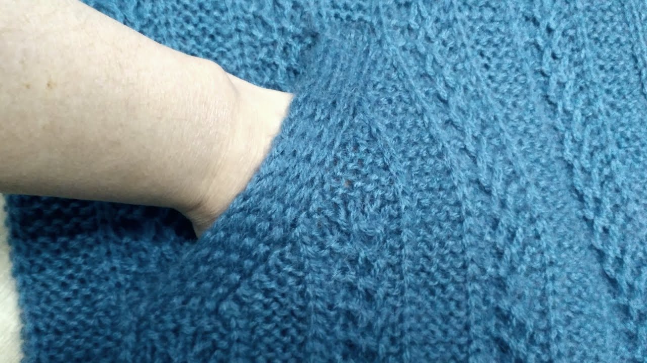 Кардиган с капюшоном _ГАЛИНА_ Мастер класс  часть 3. Карманы с диагональным входом.