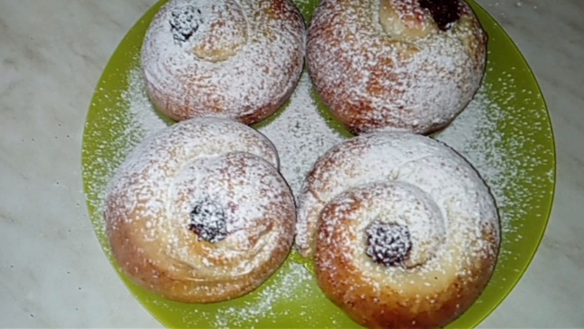 ВКУСНЫЕ БУЛОЧКИ К ЧАЮ