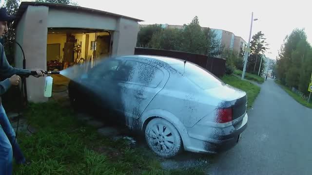 Обзор автомойки BOSCH Aquatak 33-11 и пена Grass