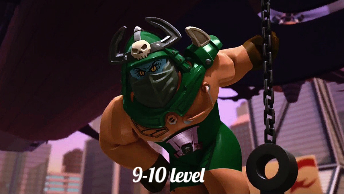 LEGO Nindzyago Skybound 9-10 уровни