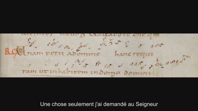 Graduale Unam petii a Domino