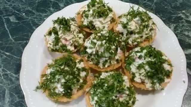 Новогодний салат "ЕЛОЧКИ"