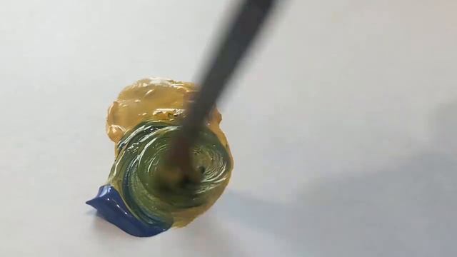 Как получить зелёный цвет. Художник Александра Миркушова