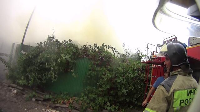 Пожар в садоводстве / Уступи дорогу / Выезд в помощь 01