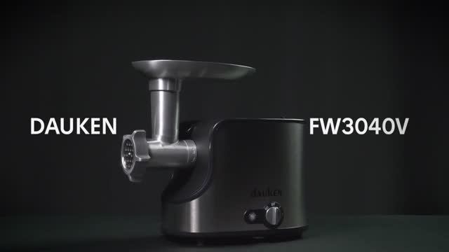 Видеоинструкция: Мясорубка электрическая DAUKEN FW3040V