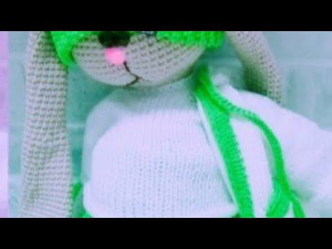 Связать водолазку для зайчика спицами