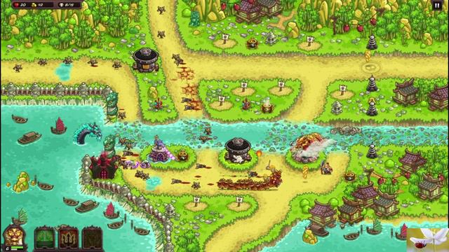 Kingdom Rush Vengeance (Безумец)  → 25. Сила Дракона - Кампания - Newest :)