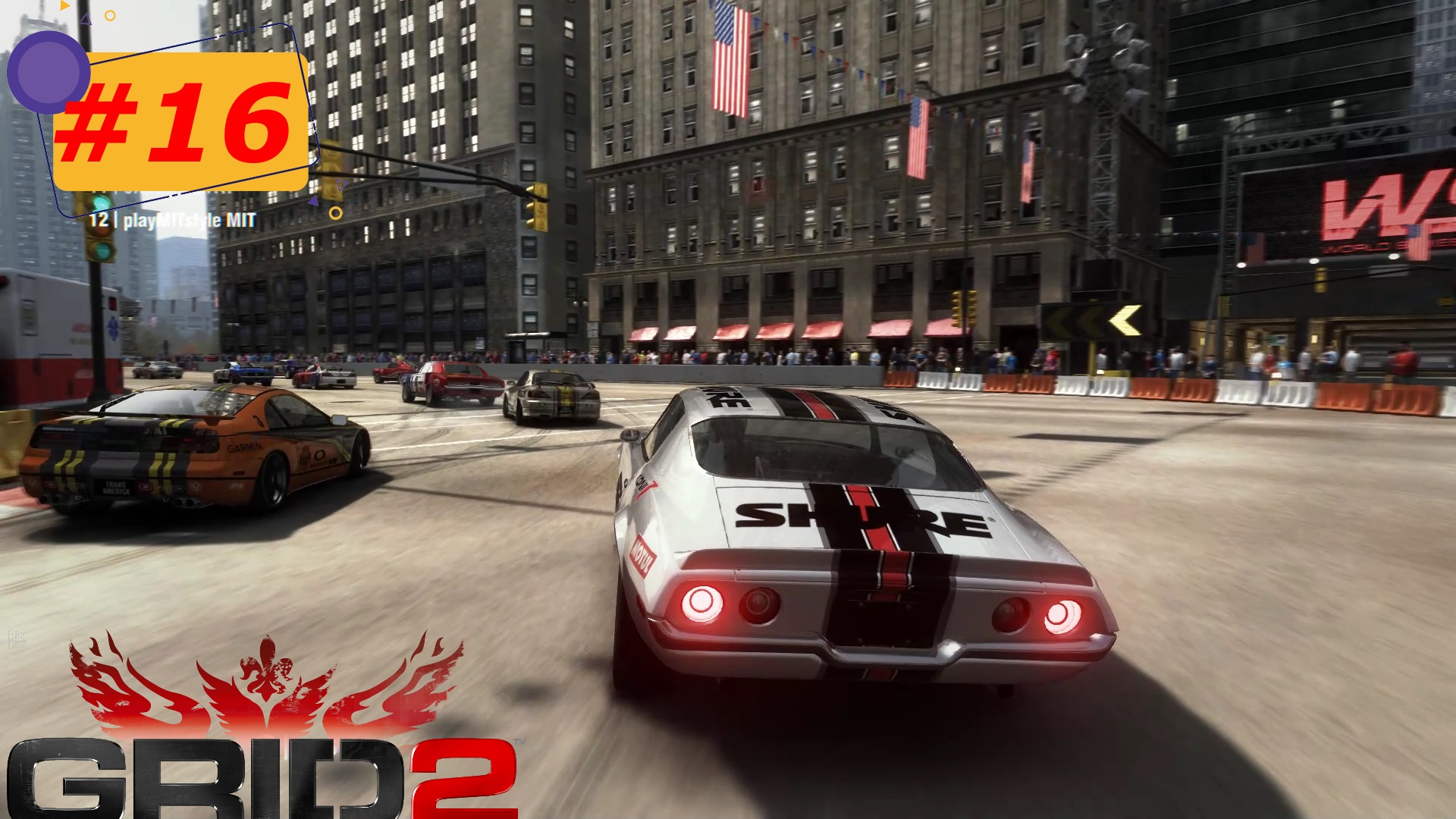 CHEVROLET CAMARO Z28 #16 | Прохождение игры GRID2 | Logitech G29