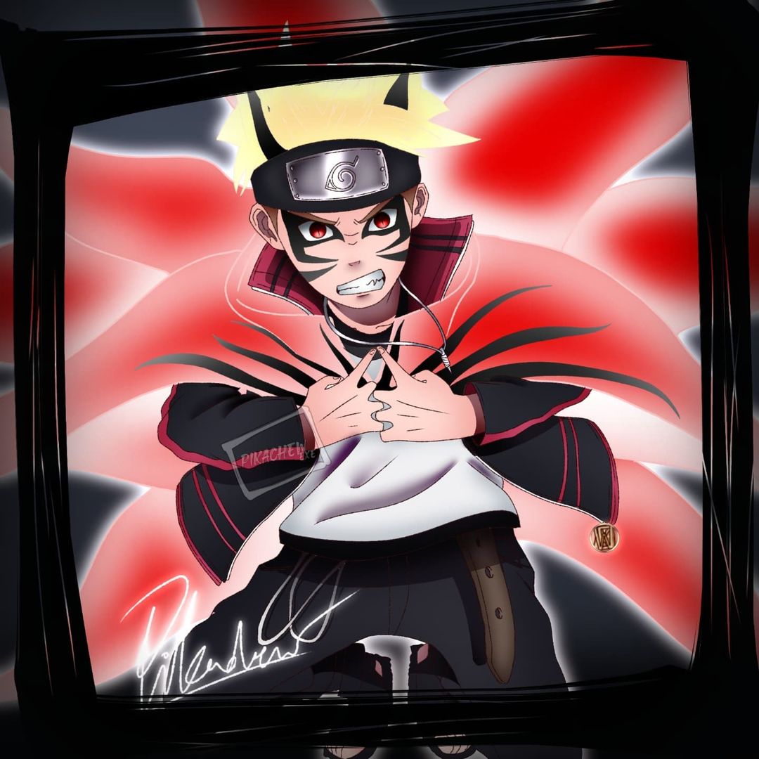 Боруто в Режиме Бариона Против Ишшики Ооцуцуки 1 Глава Озвучка