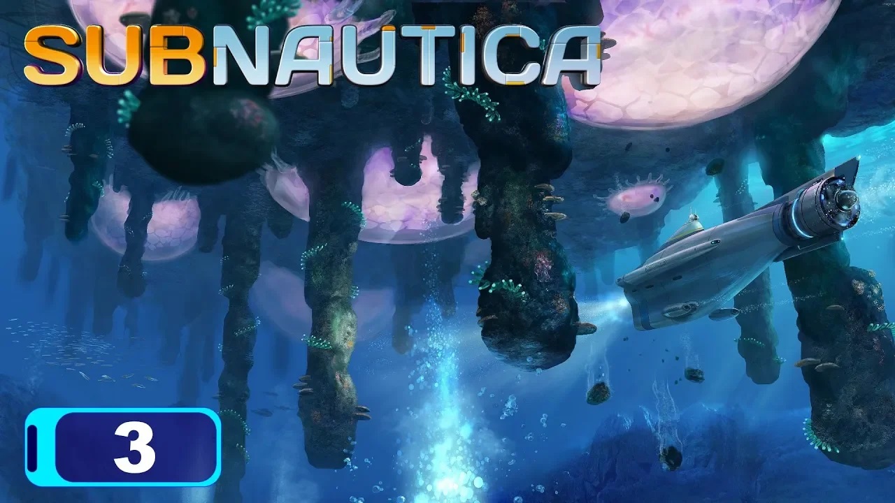 SUBNAUTICA прохождение - ПЛАВУЧИЙ ОСТРОВ И ПЕРВАЯ БАЗА #03