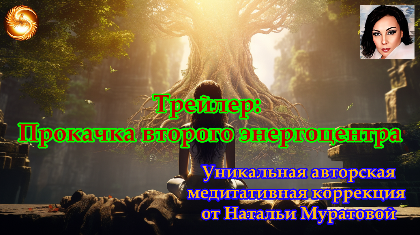 "Трейлер: Прокачка второго энергоцентра". Отрывок из медитативной коррекции от Натальи Муратовой