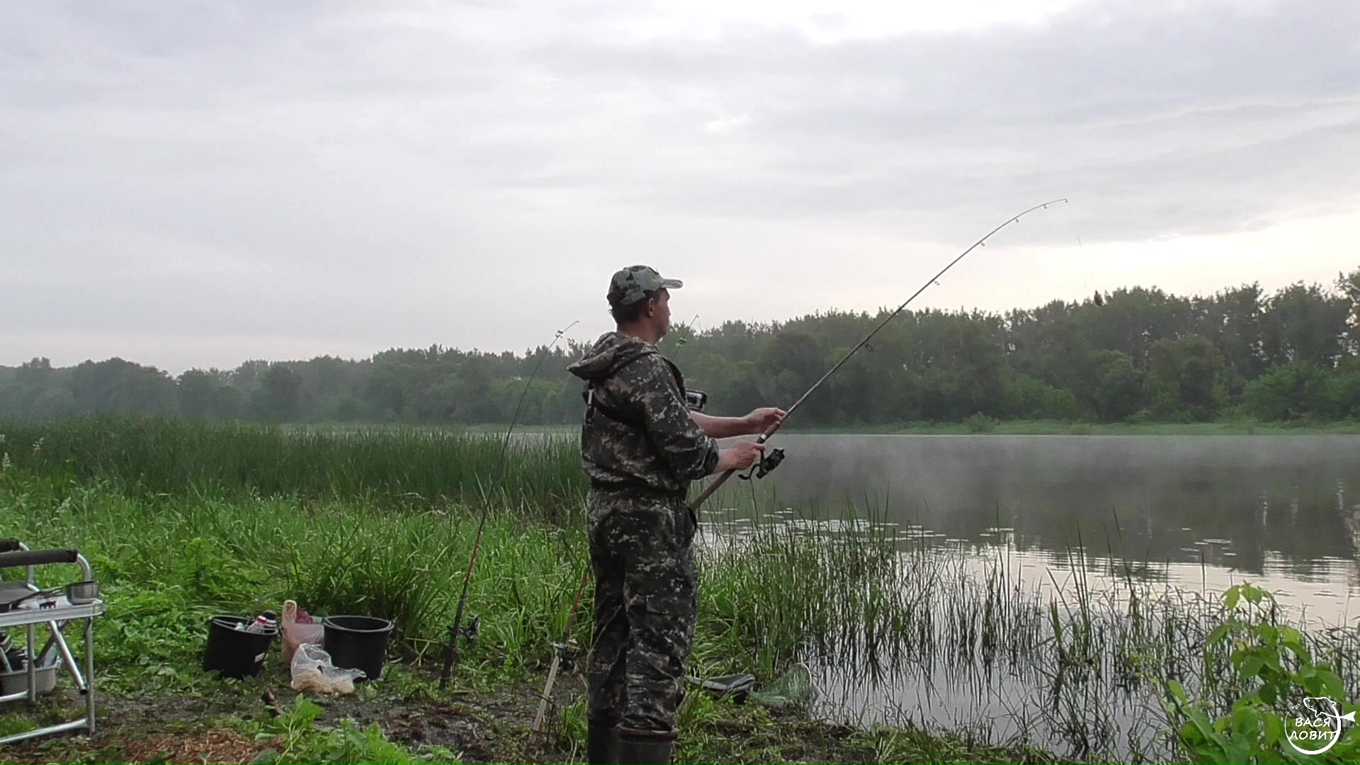 КАРАСЬ НА ПЕНОПЛАСТ р.Дон 2024 Утренняя зорька