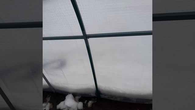 5 апреля 2022.Весна. Теплица после ремонта.