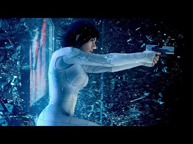 На съёмках Создания Призрака в Доспехах