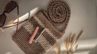 Её заказали уже все мои подруги! Вязаная джутовая сумочка через плечо