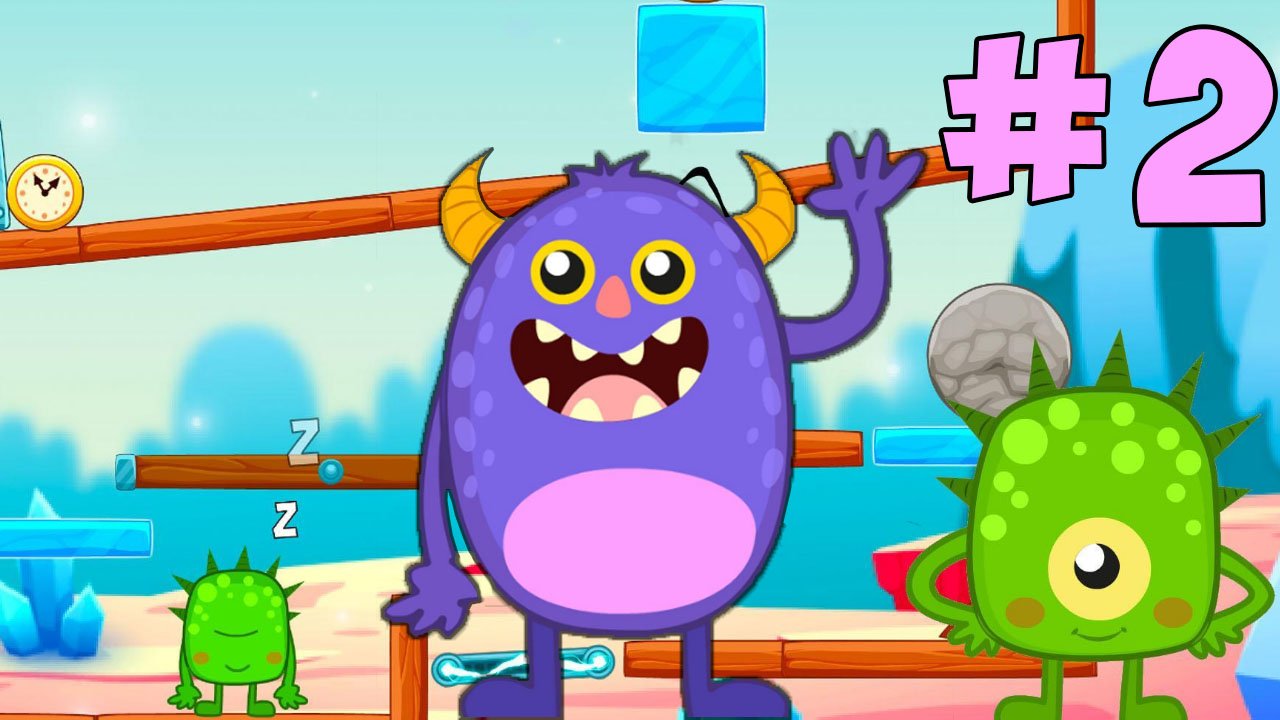 Alarmy и семейка монстриков 2 серия. Головоломки. Мультики для детей. МиниМакс. Игры на андроид
